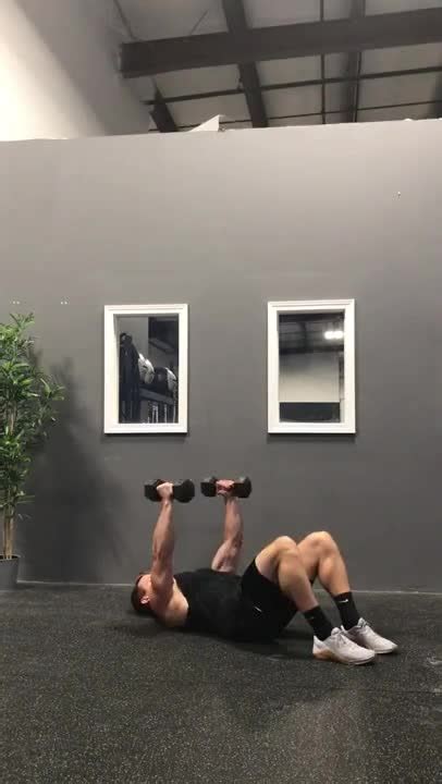 Dumbbell Floor Fly