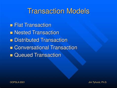 Ppt Choosing Transaction Models For Enterprise Applications Powerpoint Presentation Id 838923
