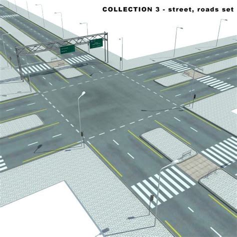 3d Models3d Roads Big Highway582311