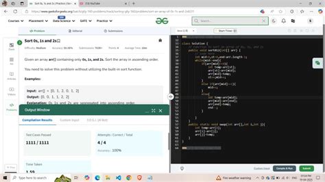 Gfg160 Gfg160 Geeksstreak2025 Dsa Arrays Dutchnationalflag