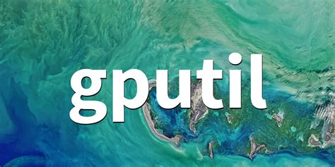 Gputil 140 Gputil Is A Python Module For Getting The Gpu Status