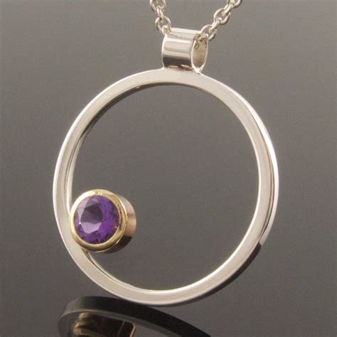 Circle Pendants — Eva Dorney Goldsmith Contemporary Handmade