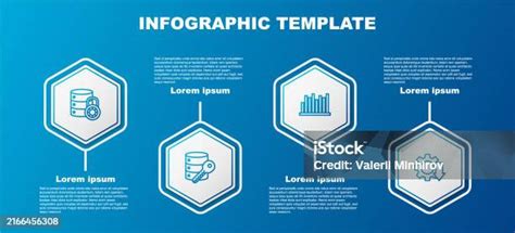 Set Line Server Security With Lock Key Pie Chart Infographic And Cost Reduction Business