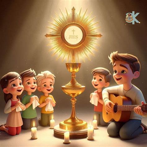 Imágenes De La Eucaristía Catequistas Jesus Sacramentado Niños Con