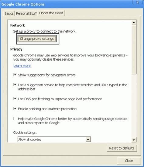 browser proxy setting sctechy