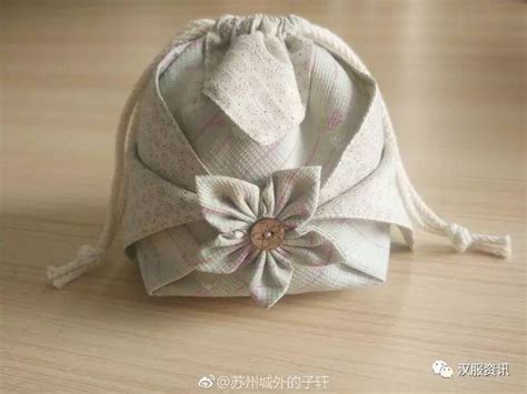 七夕樱花袋制作 制作 爱汉服