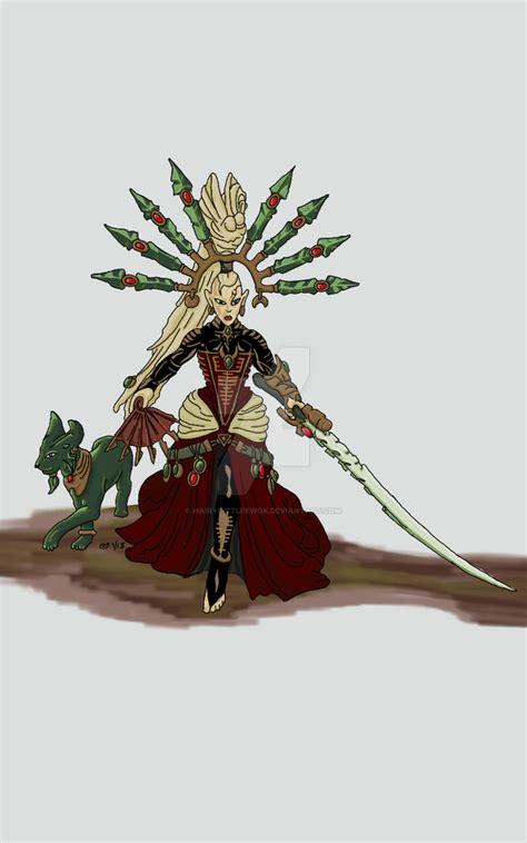 Yvraine Emissary Of Ynnead By Hairylittleewok On Deviantart