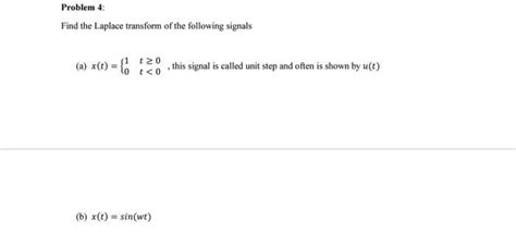 Solved Prove The Final Value Theorem Of Laplace Transform