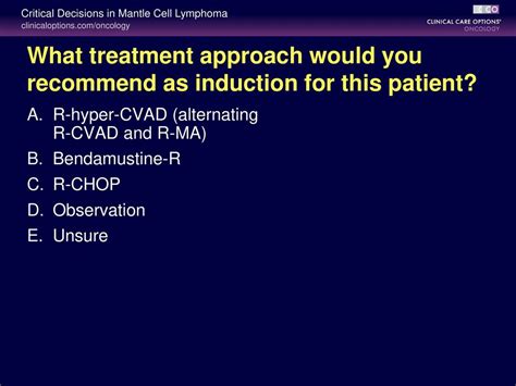 Critical Decisions In Mantle Cell Lymphoma Ppt Download