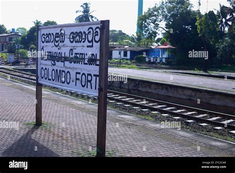 Colombo Fort Is The Main Railway Station In Sri Lanka Trains Run Daily From This Colombo Fort