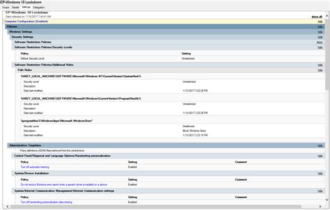 Gpo Applying To Windows 10 To Lock Out Store But It Is Still Working Software And Applications