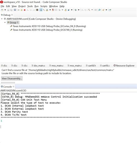 Awr1642boost Ods Can You Tell How To Test The Can Driver Sensors