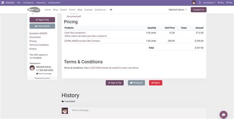 Quotation In Odoo 17 Sales Odoo 17 Community Book