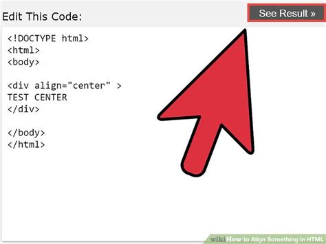 How To Align Something In Html Steps With Pictures Wikihow