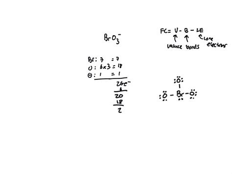 solved write a lewis structure that obeys the octet rule for bro3 and