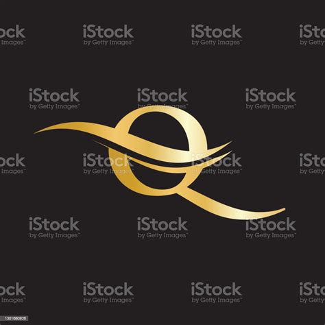 워터 웨이브 컨셉의 프리미엄 레터 Q 로고 디자인 현대적인 트렌디한 Q 레터 로고 디자인 경제에 대한 스톡 벡터 아트 및 기타