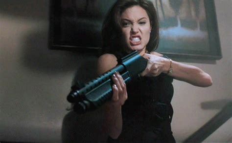 Angelina Jolie Pro Gun