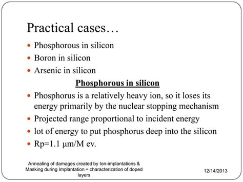 Vlsi Annealing And Masking Pptx