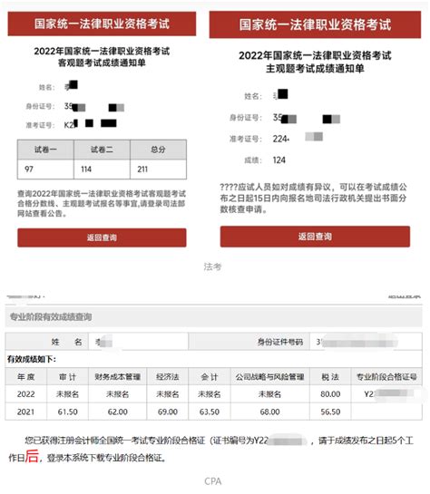 法考和CPA注会到底哪个更难 法大法考 中国政法大学法律职业资格考试学院官网 国家法律职业资格考试网