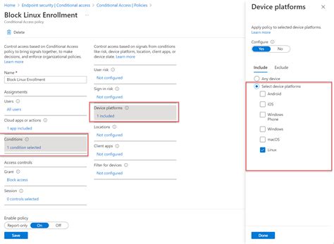 Block Linux Enrollment Into Microsoft Intune With Conditional Access Block Linux Enrollment Into Microsoft Intune With Conditional Access