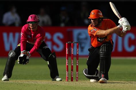 Aaron Hardie Drives Away During His Half Century