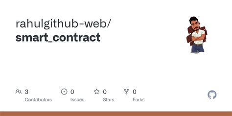 GitHub Rahulgithub Web Smart Contract