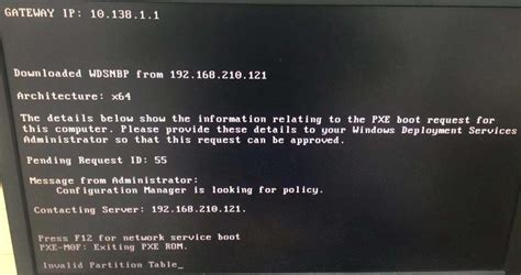 PXE Boot Issue No Advertisements Found And Found Optional Advertisement SCCM Monde