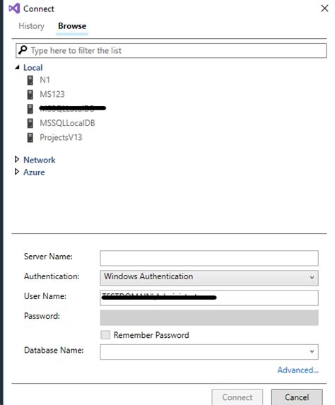 Cant Connect To Localdb 2019 From Visual Studio 2019 And 2017