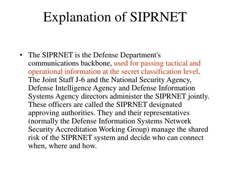 Ppt Securing Siprnet Connections Explanation And Installation