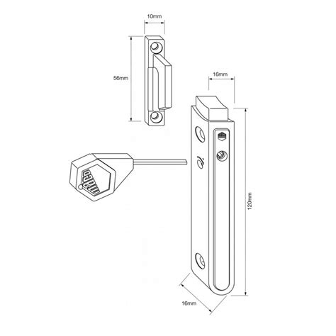 Maco Multivent Tilt And Turn Window Restrictor White Solid As A Lock Hardware