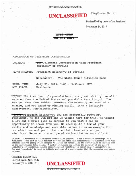 Read Transcripts Legal Briefs And Letters Related To President Trumps