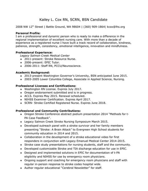 Kailey Cox Cv 2015 Doc