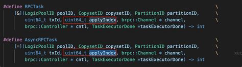 The Applyindex Parameter Of Rpctask And Asyncrpctask Always Zero And Useless · Issue 1518