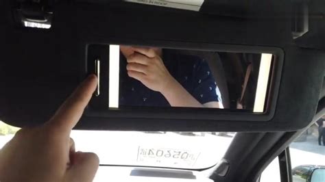 蔚来es6的前排化妆镜成本真高 汽车 车评 好看视频