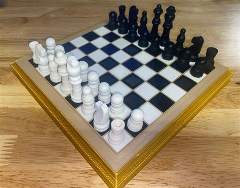 Stl File Travel Chess Board・3d Print Design To Download・cults