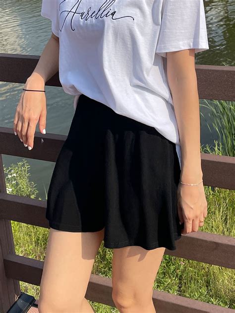 롬브 여름🌿 린넨 치마바지 플레어 밴딩 숏츠 Kerry 린넨 반바지