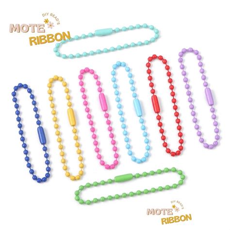 Jual Gantungan Biji Lada DIY Rantai Biji Lada Gantungan Warna Warni Shopee Indonesia