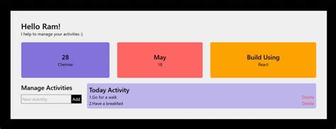 Reactjs Javascript Frontend Webdevelopment Props Todoapp Ramkumar N