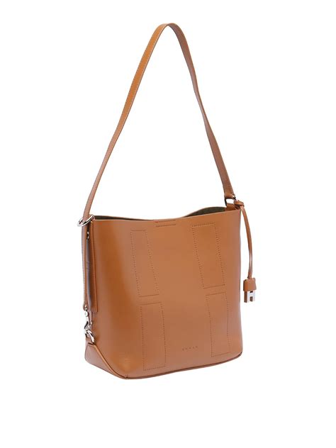 Hogan Hocket Hobo Bag Brown Women Kbw01rs0200tzps018