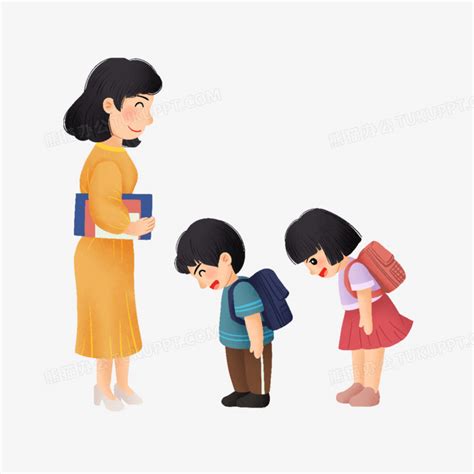 礼貌问好卡通图片 排队喝水卡通图片 第3页 大山谷图库