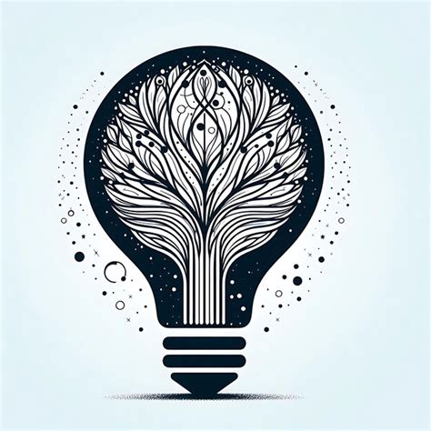 A Light Bulb With The Words Light On It Premium Ai Generated Image