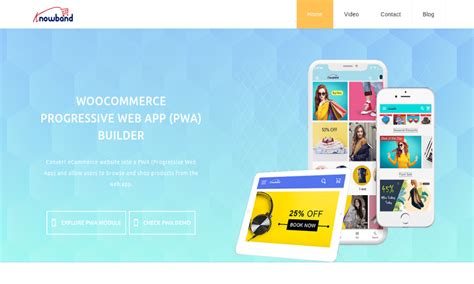 WooCommerce PWA Mobile App