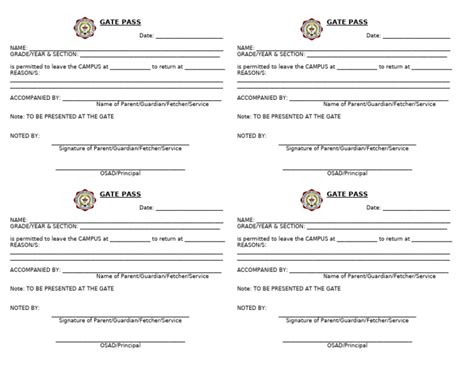 Gate Pass Final Pdf