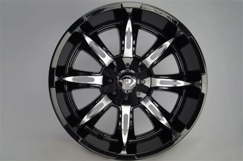 Realview Of Vision Offroad Manic 423 Black Machined Face 20x10 25 423 20081gbmf 25