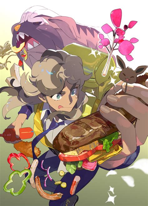 Eevee Arven And Mabosstiff Pokemon And More Drawn By E Volution Danbooru