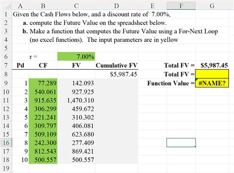 Solved Please Show Vba Entries For Part B Chegg