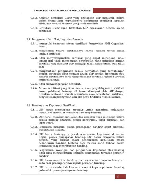 Lsp Msdm Skema Sertifikasi Manajer Pengelolaan Sdm Pdf