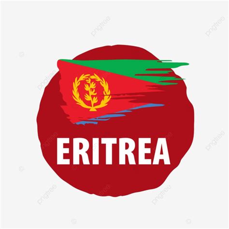 Eritrean Flag In Vector Format Against A White Background Vector Symbol Freedom Tape Png And