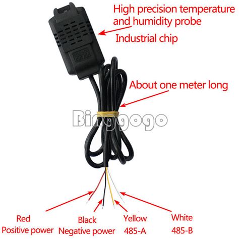 Sht20 Temperature Humidity Sensor Modbus Rs485 High Ubuy India