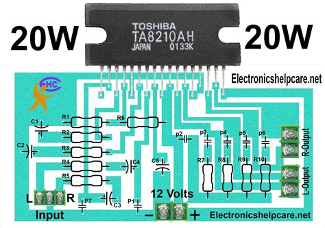 Amplifier Circuit Diagram Using Tda7377 Artofit